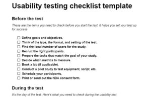 The only 7 usability testing templates you'll ever need (2024 list)